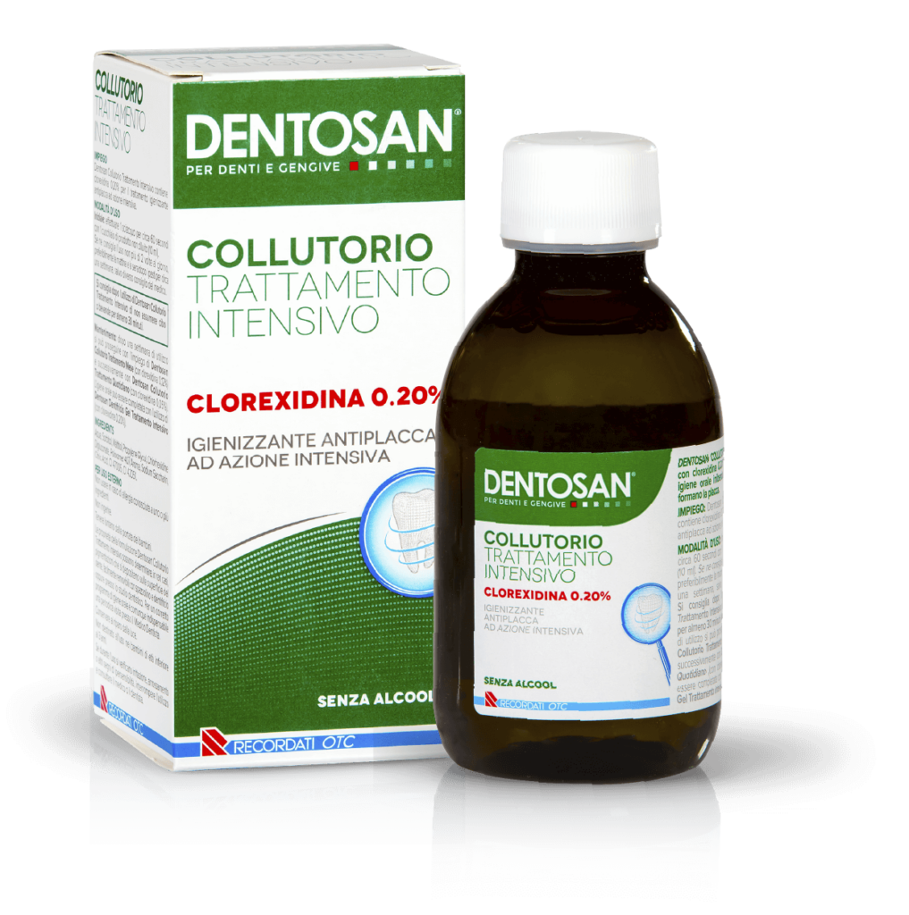 Collutorio con Clorexidina, Trattamento Intensivo | Dentosan